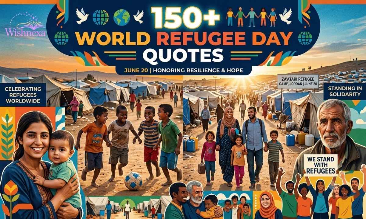 150+ World Refugee Day Quotes, Wishes & Slogans